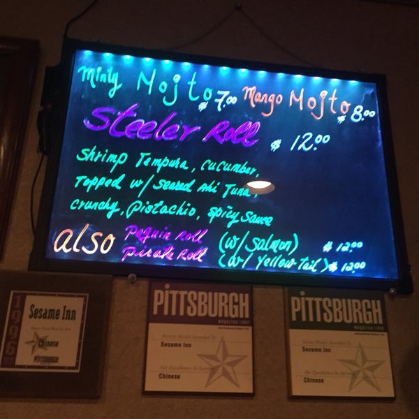 Sesame Inn - Chinese Restaurant in Pittsburgh