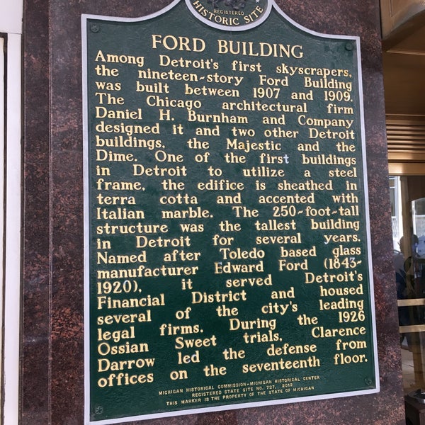 The Ford Building Detroit - Office in Detroit