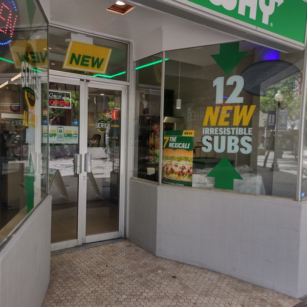 Subway - Downtown Honolulu - 1130 Fort Street Mall