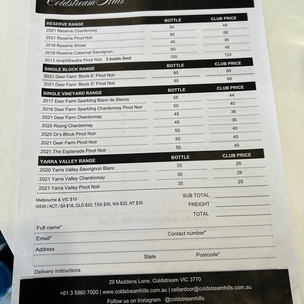 Coldstream Hills Winery - Vineyard