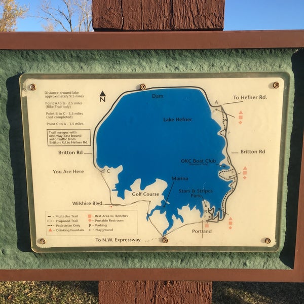 Lake Hefner Trails - Oklahoma City, OK