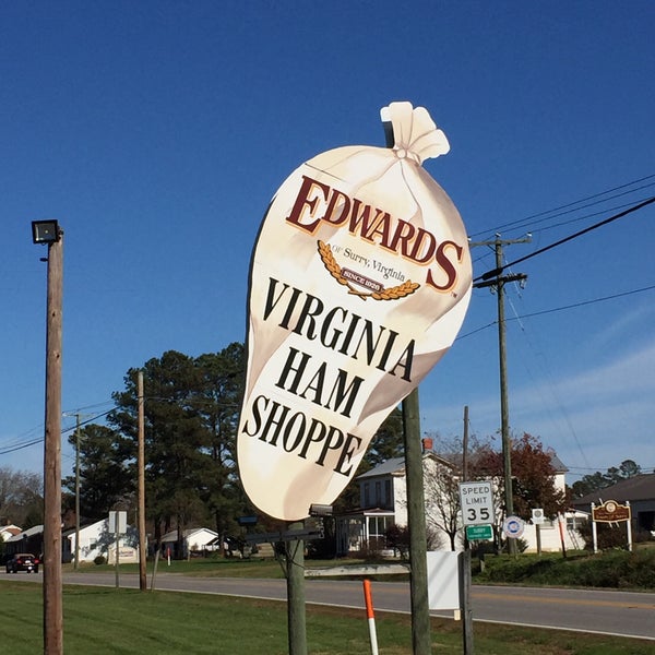 Edwards Virginia Ham Shoppe - BBQ Joint in Surry