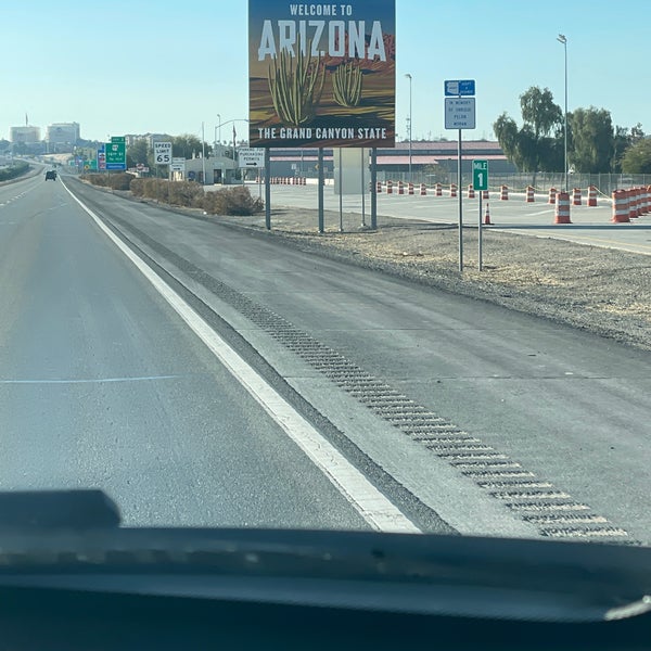 California/Arizona State Line - Yuma, AZ