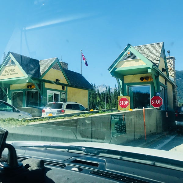 Jasper Park East Gates