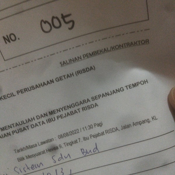 Bangunan RISDA - Kampung Datuk Keramat - Kuala Lumpur, Kuala Lumpur