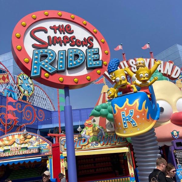 The Simpsons Ride Logo