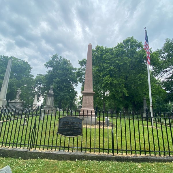 Millard Fillmore's Grave - Delaware Park - Buffalo, NY