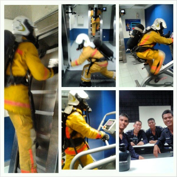 Civil Defence Academy (BA Maze) - Fire Station in Jalan Bahar