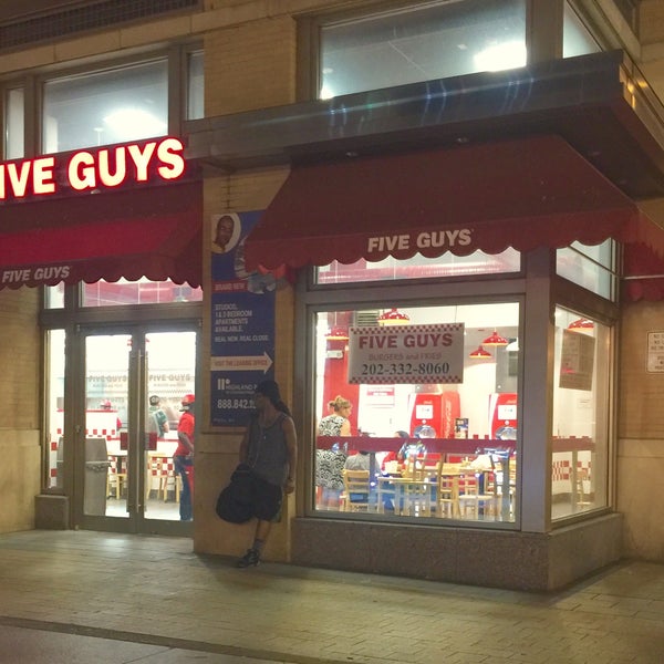 Five Guys (Now Closed) - Columbia Heights - Washington, D.C.