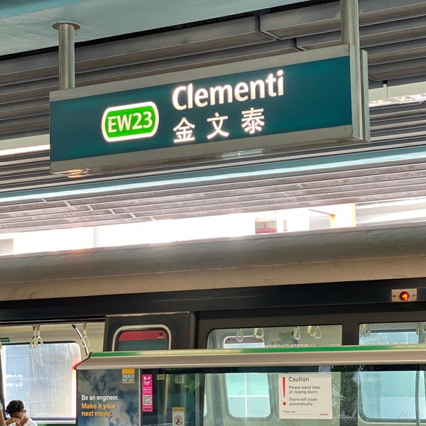 Clementi MRT Station (EW23)