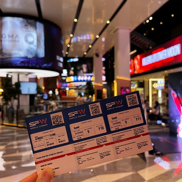 Photos at SF World Cinema (เอส เอฟ เวิลด์ ซีเนม่า) - ปทุมวัน, กรุงเทพมหานคร