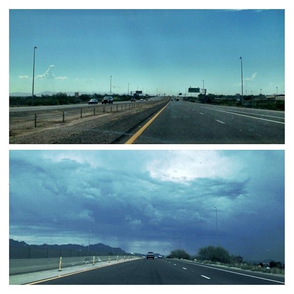 US Route 60 at Exit 194 - Intersection in Apache Junction