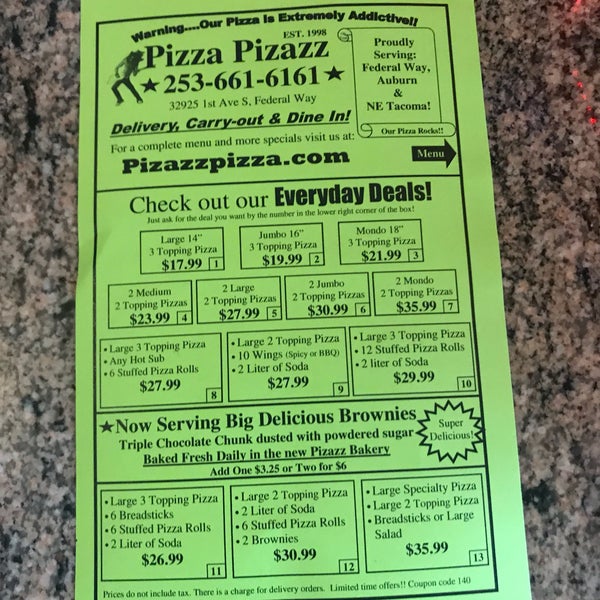 Pizza Pizazz - 2 tips from 54 visitors