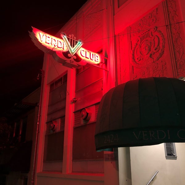 Verdi Club - Mission District - San Francisco, CA