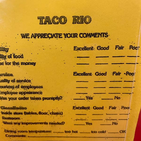 Taco Rio - Delano - 12 tips from 216 visitors