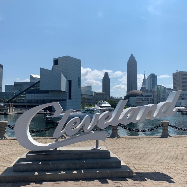 Cleveland Script Sign - Downtown Cleveland - Cleveland, OH