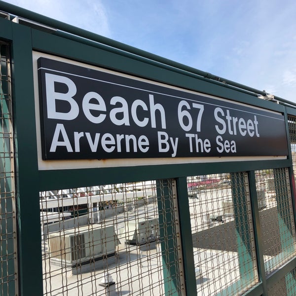MTA Subway - Beach 67th St/Arverne By The Sea (A) - Metro Station in Queens