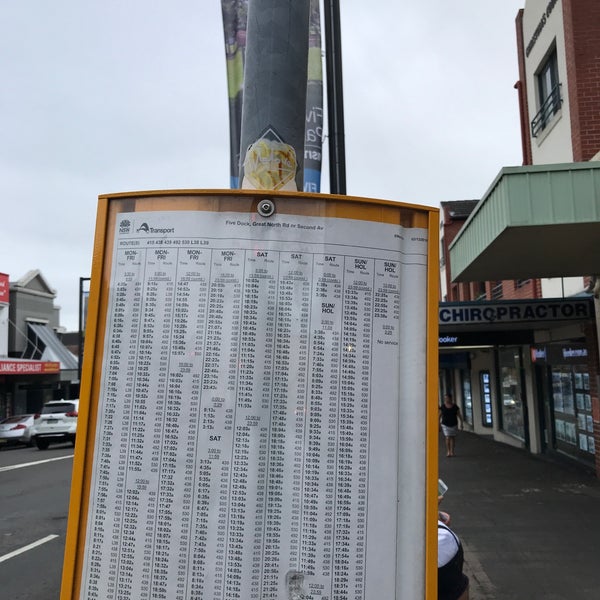 Bus Stop 2046105 - Bus Stop in Five Dock