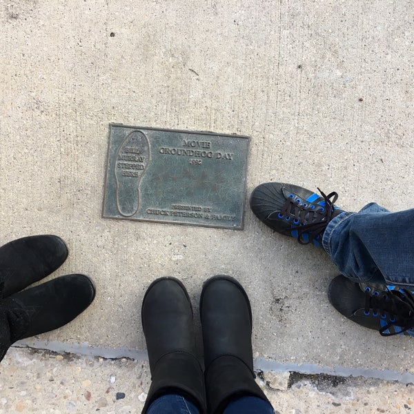 Bill Murray Stepped Here -- The Puddle From "Groundhog Day" - Downtown ...