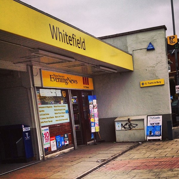 Whitefield Metrolink Station - Tram Station