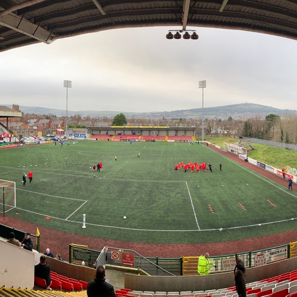 Solitude, Cliftonville FC - Soccer Stadium in Belfast