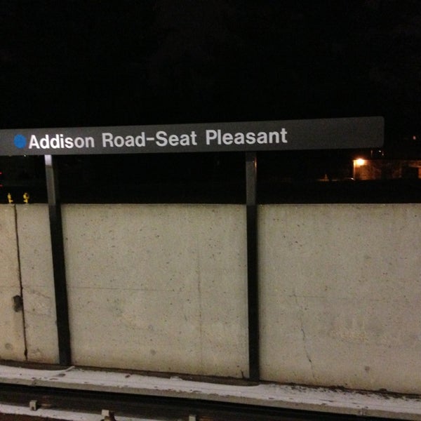Photos at Addison Road-Seat Pleasant Metro Station - Metro Station in ...