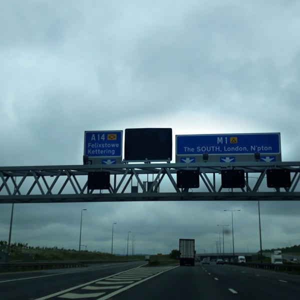 Catthorpe Interchange M1/M6/A14 - Road in Lutterworth