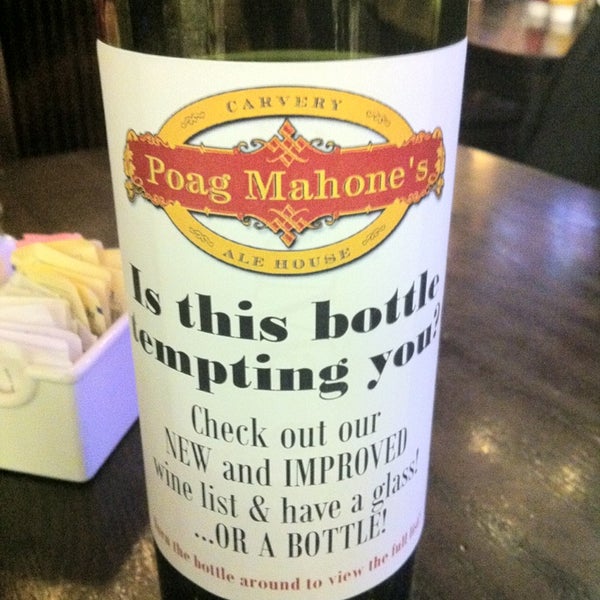 Poag Mahone's (Now Closed) - Pub in The Loop