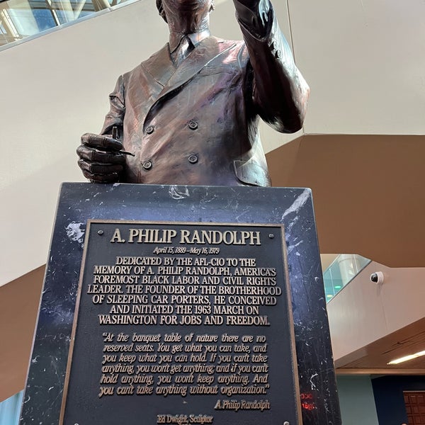 Statue of A. Philip Randolph - NoMa - 0 tips