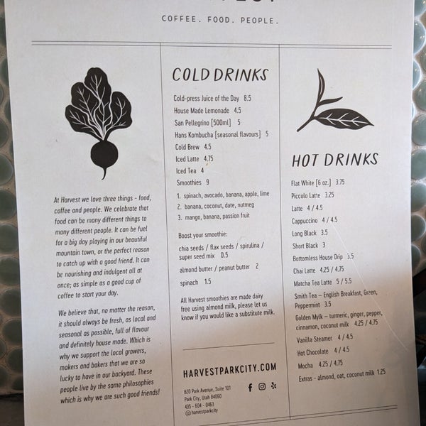 Harvest Cafe - Café