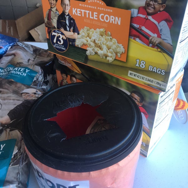 Boy Scout Popcorn Booth - Food Stand