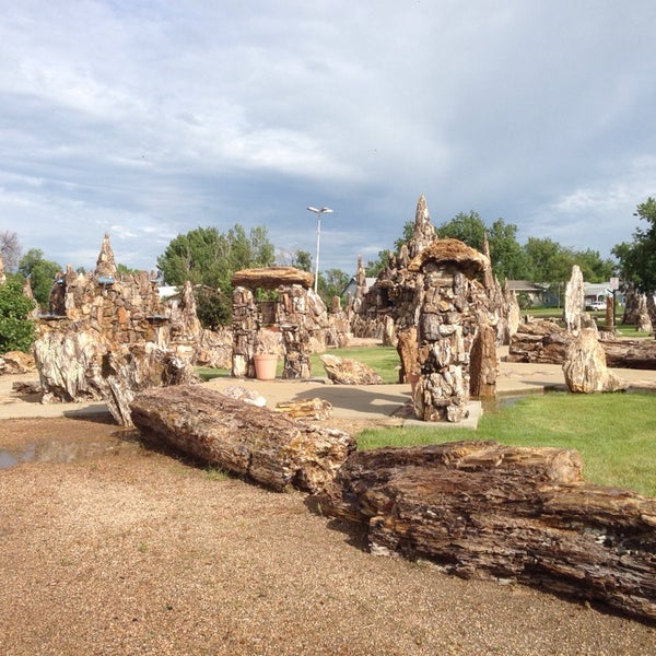 Petrified Wood Park & Museum - Sculpture Garden in Lemmon