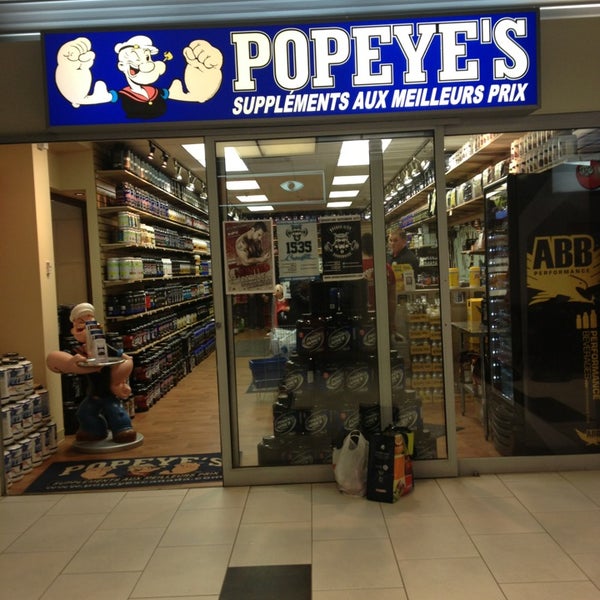 Popeye's Supplements - Miscellaneous Store in Quebec
