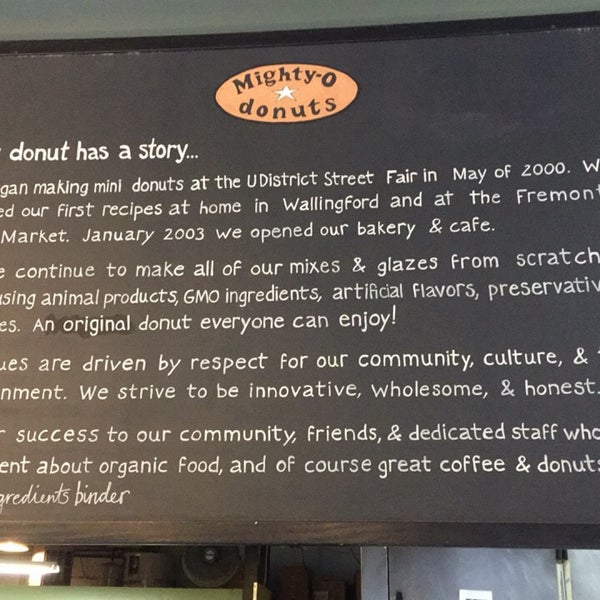 Photos at Mighty-O Donuts - Donut Shop in Seattle
