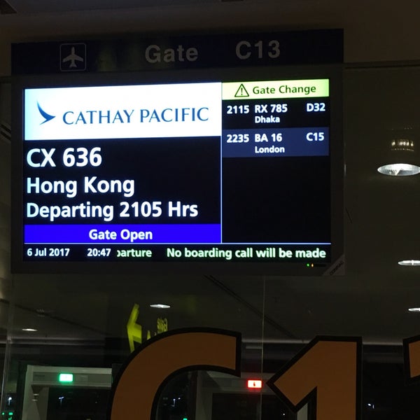 Photos at Gate C13 - Changi - Concourse C, Terminal 1