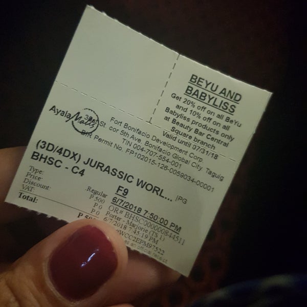 Bonifacio High Street 4DX Cinema 4 - Movie Theater in Fort Bonifacio