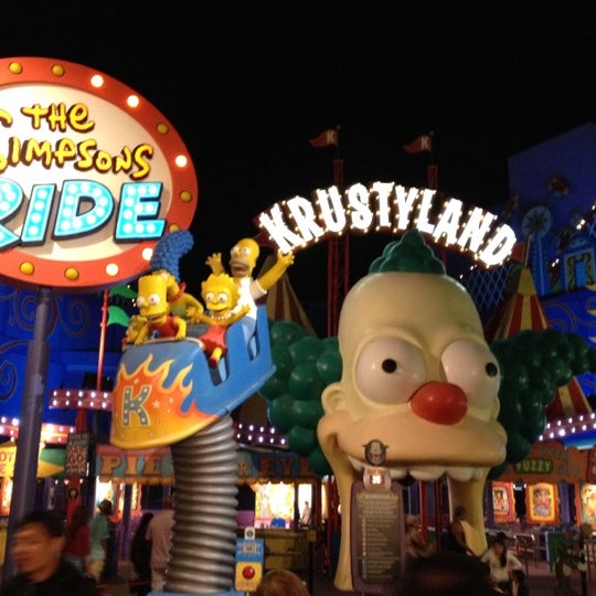 The Simpsons Ride Lights On