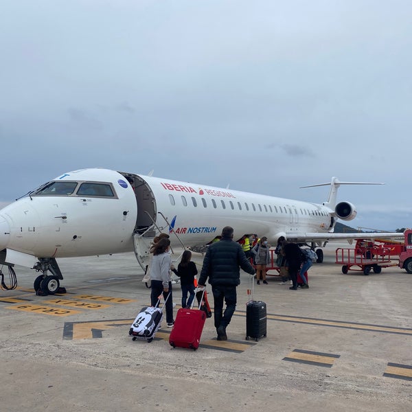Air Nostrum Flight IB8521 [IBZ-PMI] - Plane