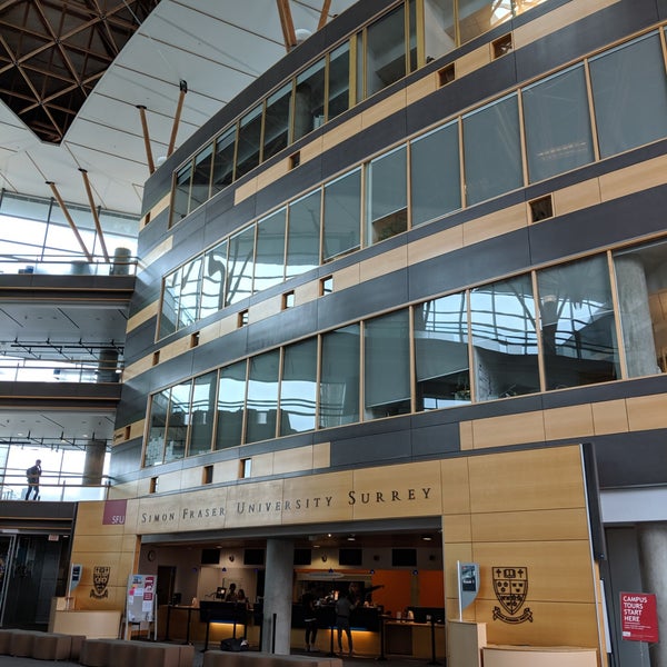 Simon Fraser University Surrey - Whalley - 18 tips from 1086 visitors