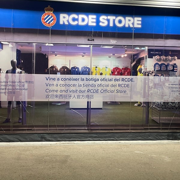 RCDE Shop - Sporting Goods Retail in Cornellà de Llobregat