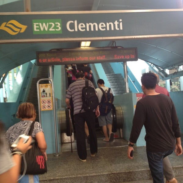 Clementi MRT Station (EW23)