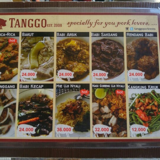 Tanggo Pork Resto - Jalan Taman Cibunut Utara No. 14