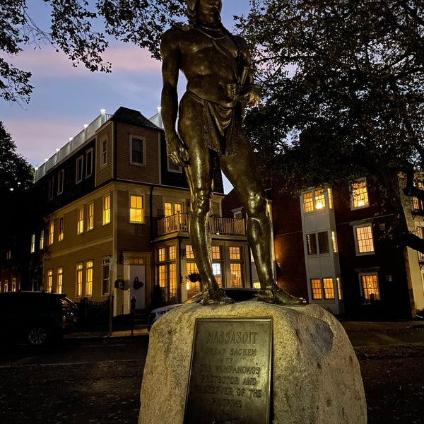 Massasoit Statue - Plymouth, MA