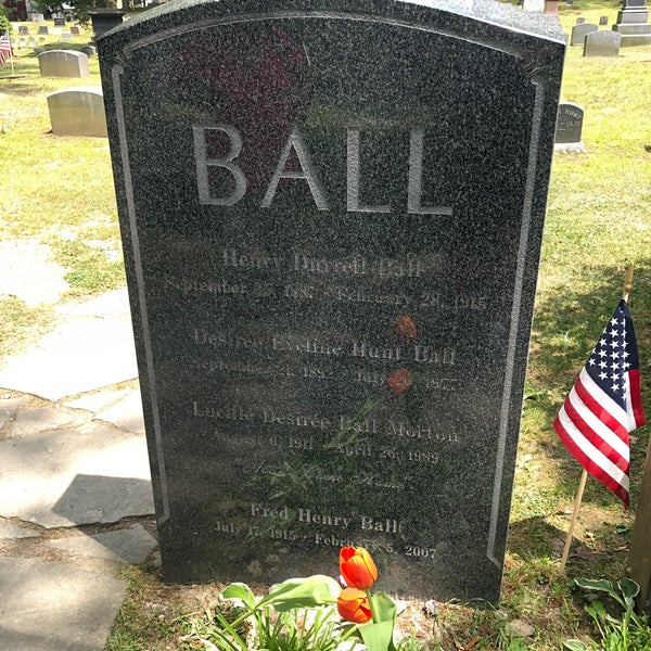 Lucille Ball's Gravesite - Cemetery in Jamestown