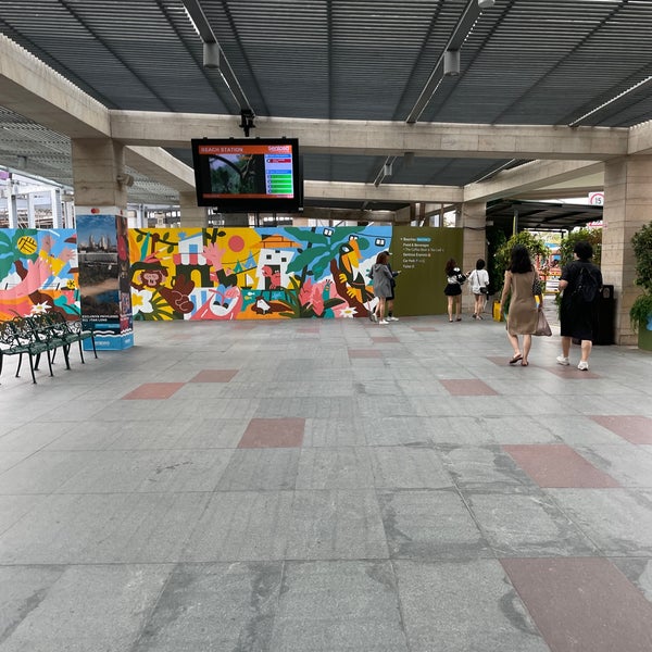 Beach Station Bus Interchange - Bus Station in Sentosa Island