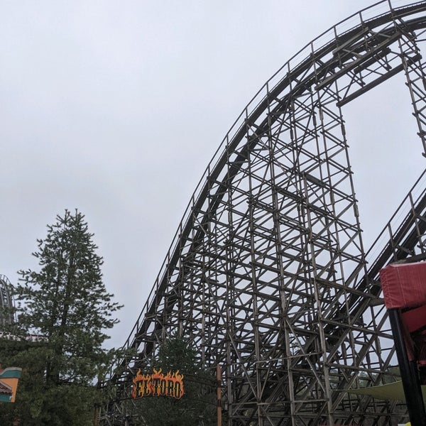 El Toro Roller Coaster Drop