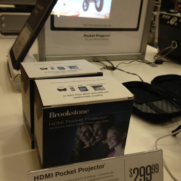 Brookstone Projector Display