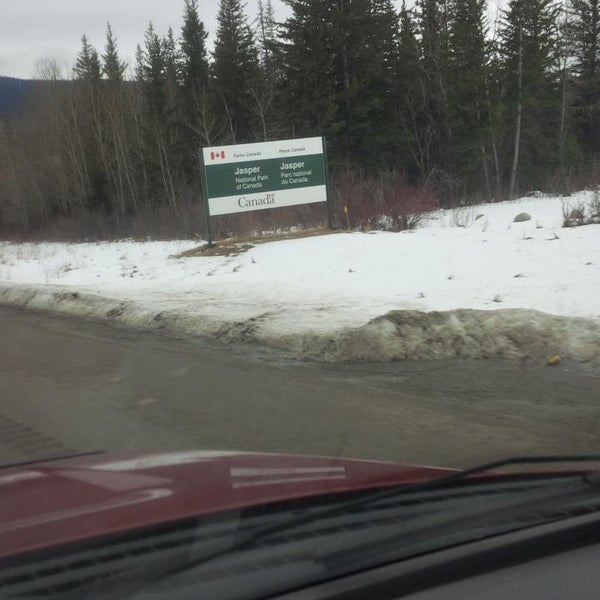 Jasper Park East Gates