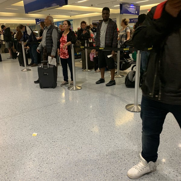 Spirit Airlines Ticket Counter - Terminal E