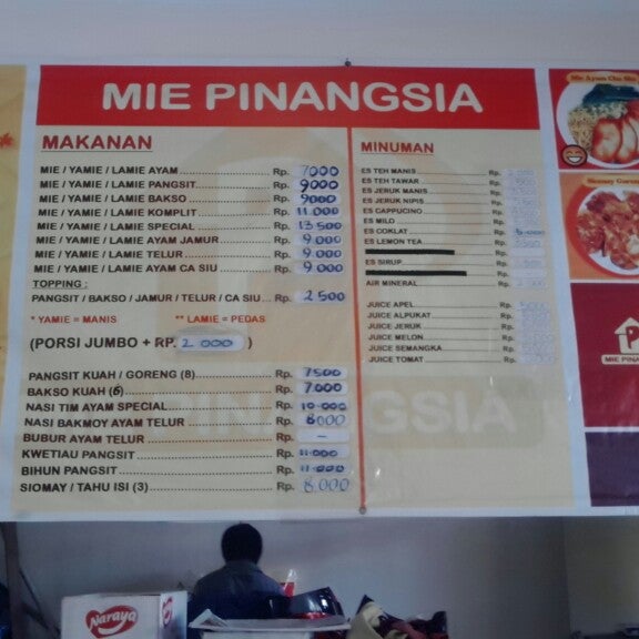 Mie Pinangsia - Noodle House in Kali Rungkut